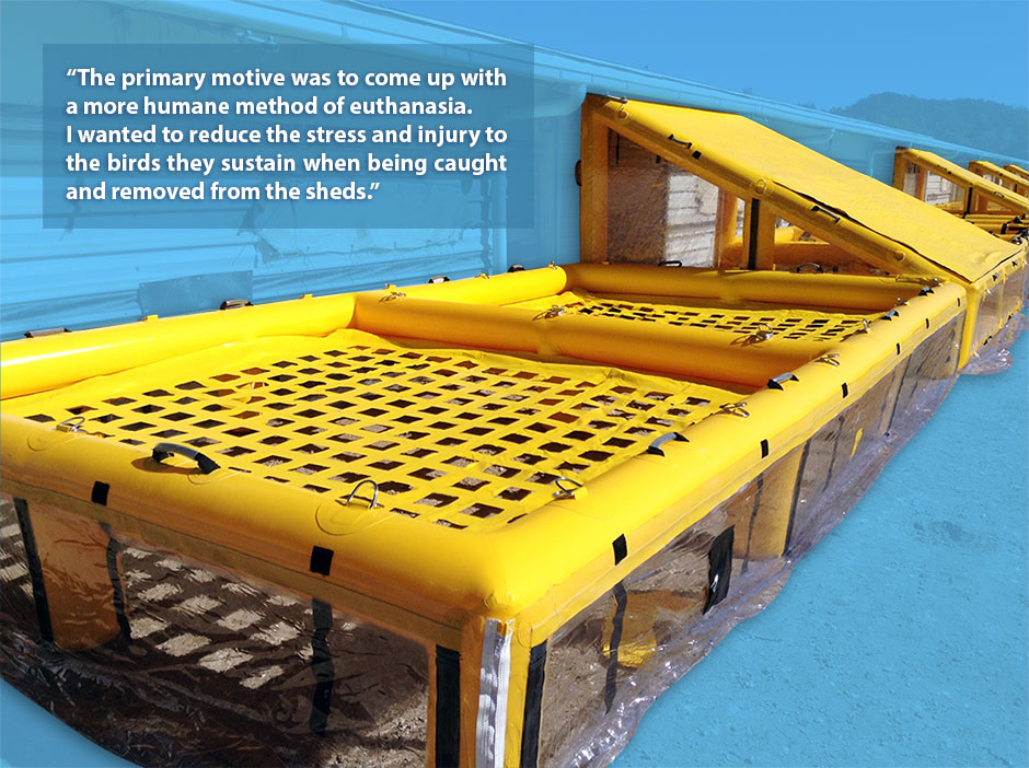 EuPoul a smart solution to the mass euthanasia of poultry